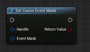 串口通信 v0.1 · UE Plugin Documentation